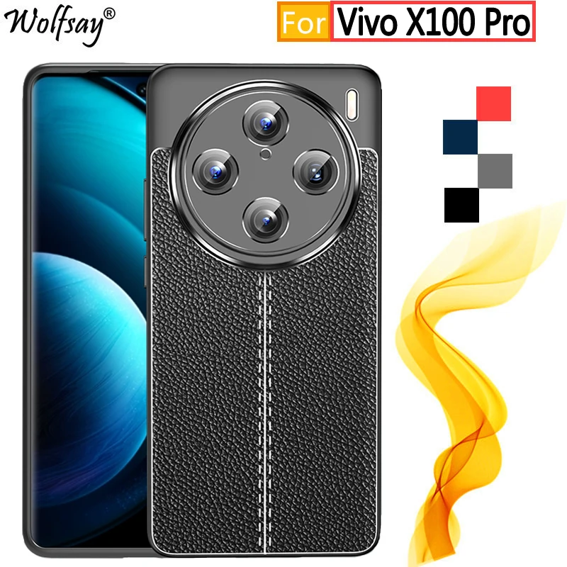 For-Vivo-X100-Pro-Case-For-Vivo-X100-X-100-Pro-5G-Anti-knock-Rubber ...