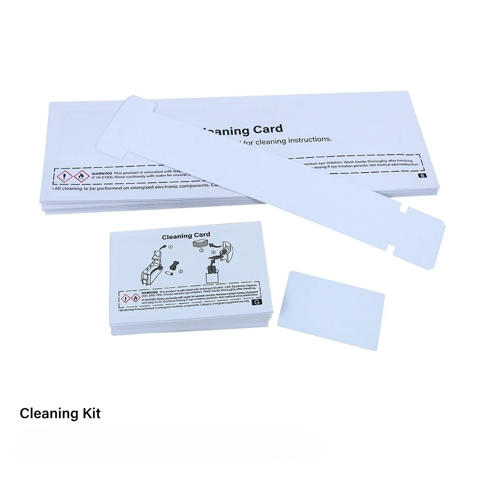 Cleaning Card Kit Long Cleaning Card Short Card Clean Swab Clean Roller ...