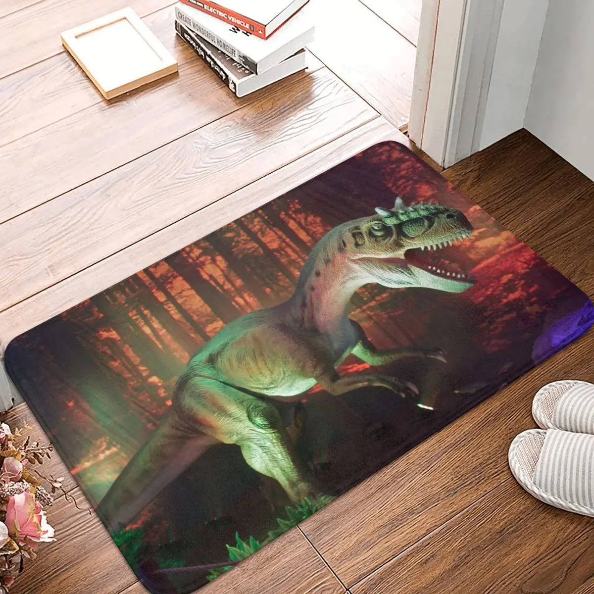 Denver-the-Last-Dinosaur-Jeremy-Cartoons-Non-slip-Doormat-Dark-Dinosaur ...