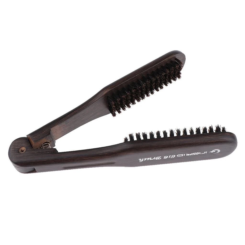 Wood-Boar-Bristle-Straight-Hair-Comb-Straightening-Comb-Women-s-Curly ...
