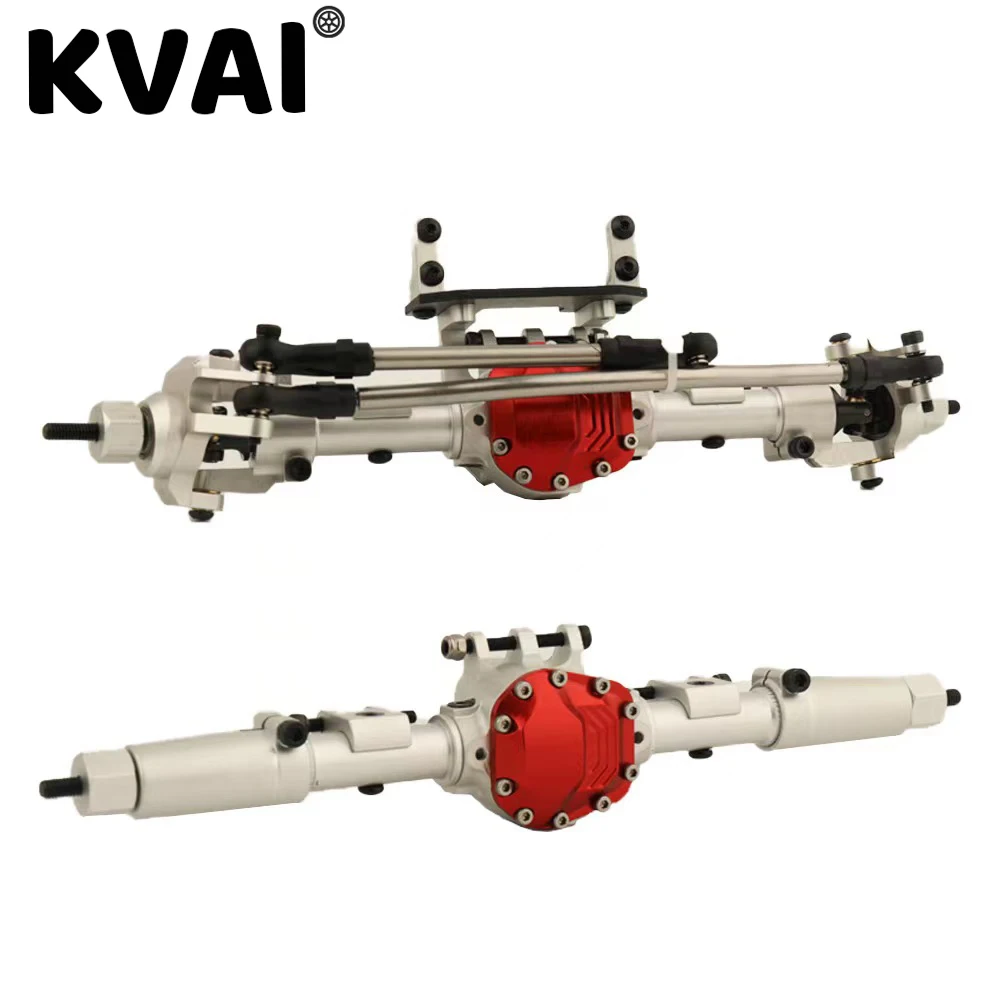 1/10 Aluminum Alloy Scx10 Ii 90047 90046 Ax90060 Front And Rear Axle ...