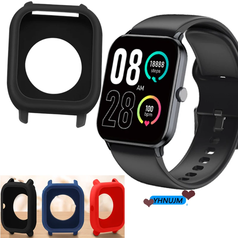 Capa protetora de silicone macio para QCY GTC relógio inteligente ...