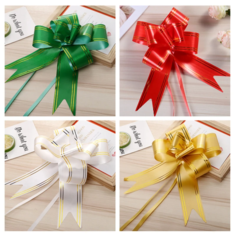 10PCS-Pull-Bow-Ribbon-Wedding-Birthday-Valentines-Day-Christmas-Party ...
