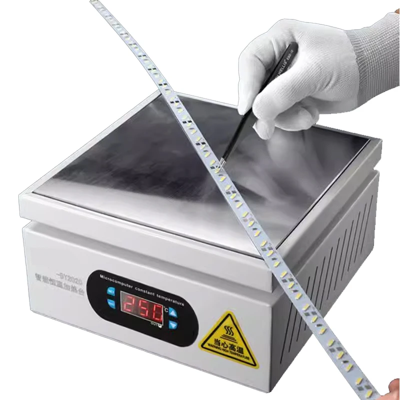 100*100mm Heating Station Digital Preheating Platform Electronic Hot Plate Maintenance Heating ...