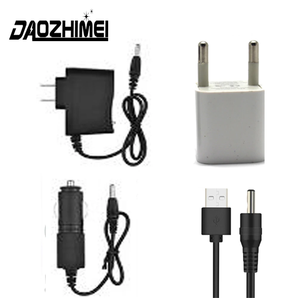 US-Plug-AC-Power-Charger-Battery-Flashlight-Supply-Converters-Wire ...