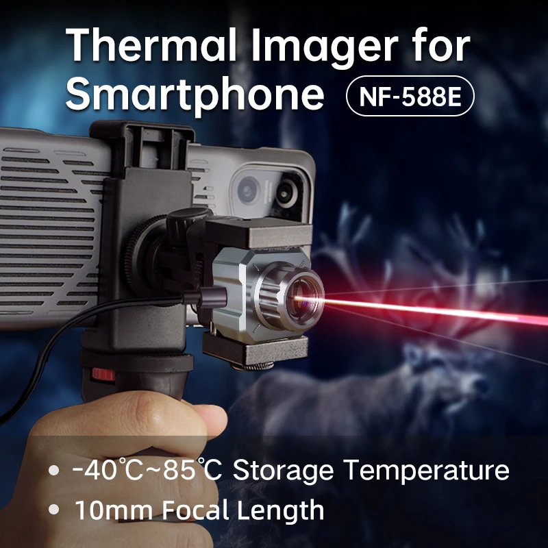 NF-588E 256*192 Pixels Thermal Imager Type-C Android Mobile Thermal ...