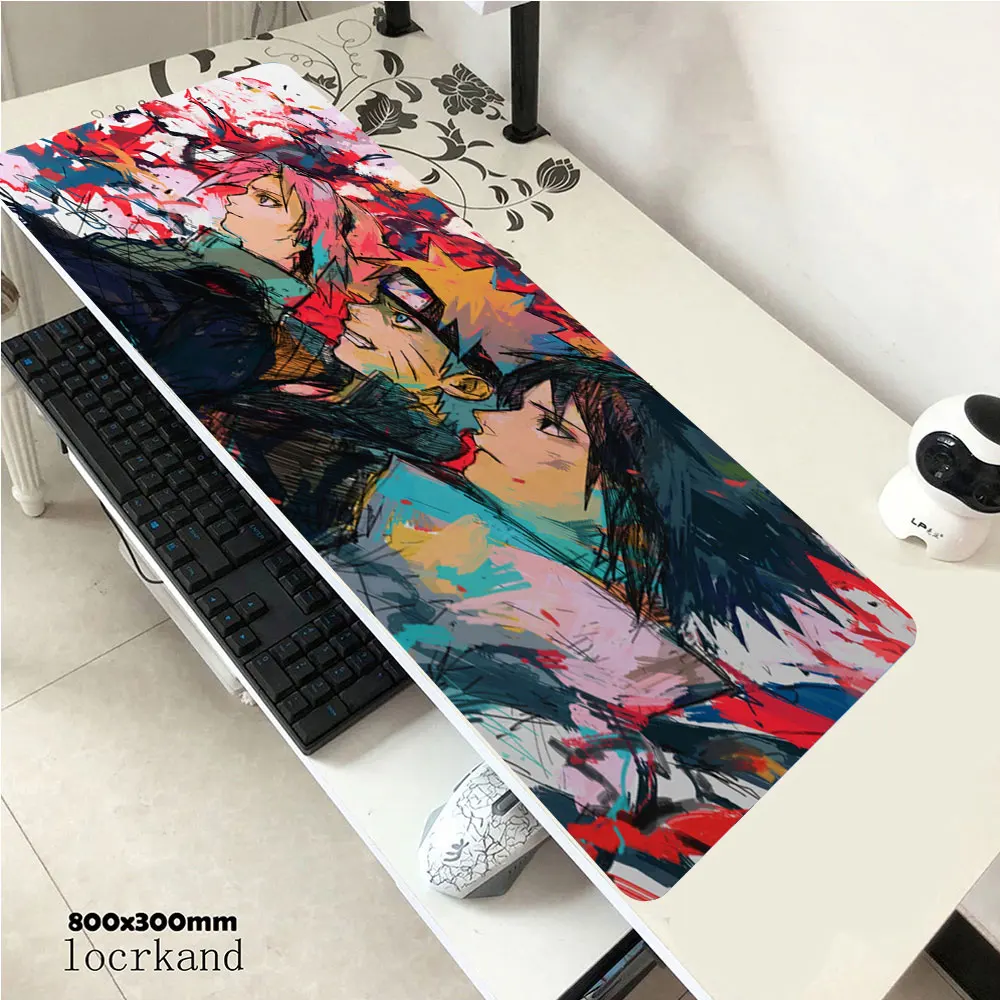 Anime MousePad Gaming Accessories Gabinete Gamer Keyboard Desk Mat Non ...