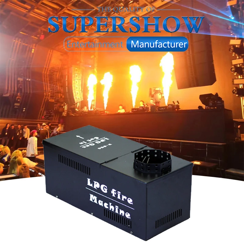 SFX Stage LPG Fire Machine DMX Fire Jet Projector Stage Fire Flame ...