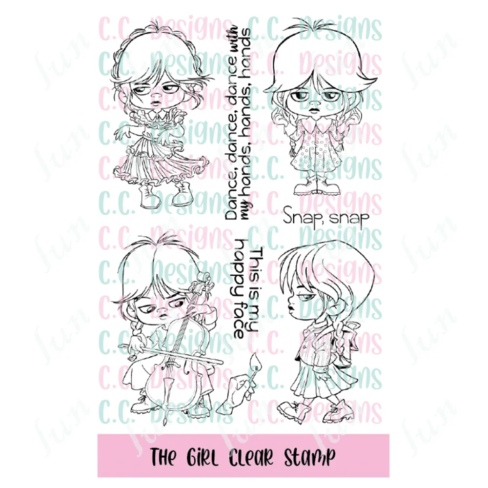 Chibi Stencils Friends
