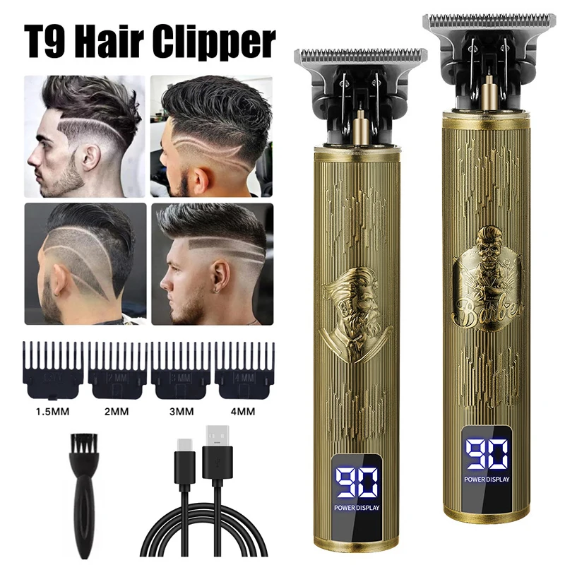 Cordless-Hair-Clipper-Rechargeable-Hair-Cutting-Machine-Hair-Trimmer ...