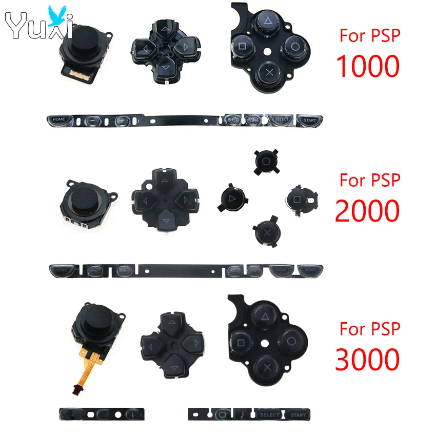 YuXi-Kit-de-botones-de-repuesto-para-PSP-1000-2000-3000-m-dulo-de ...
