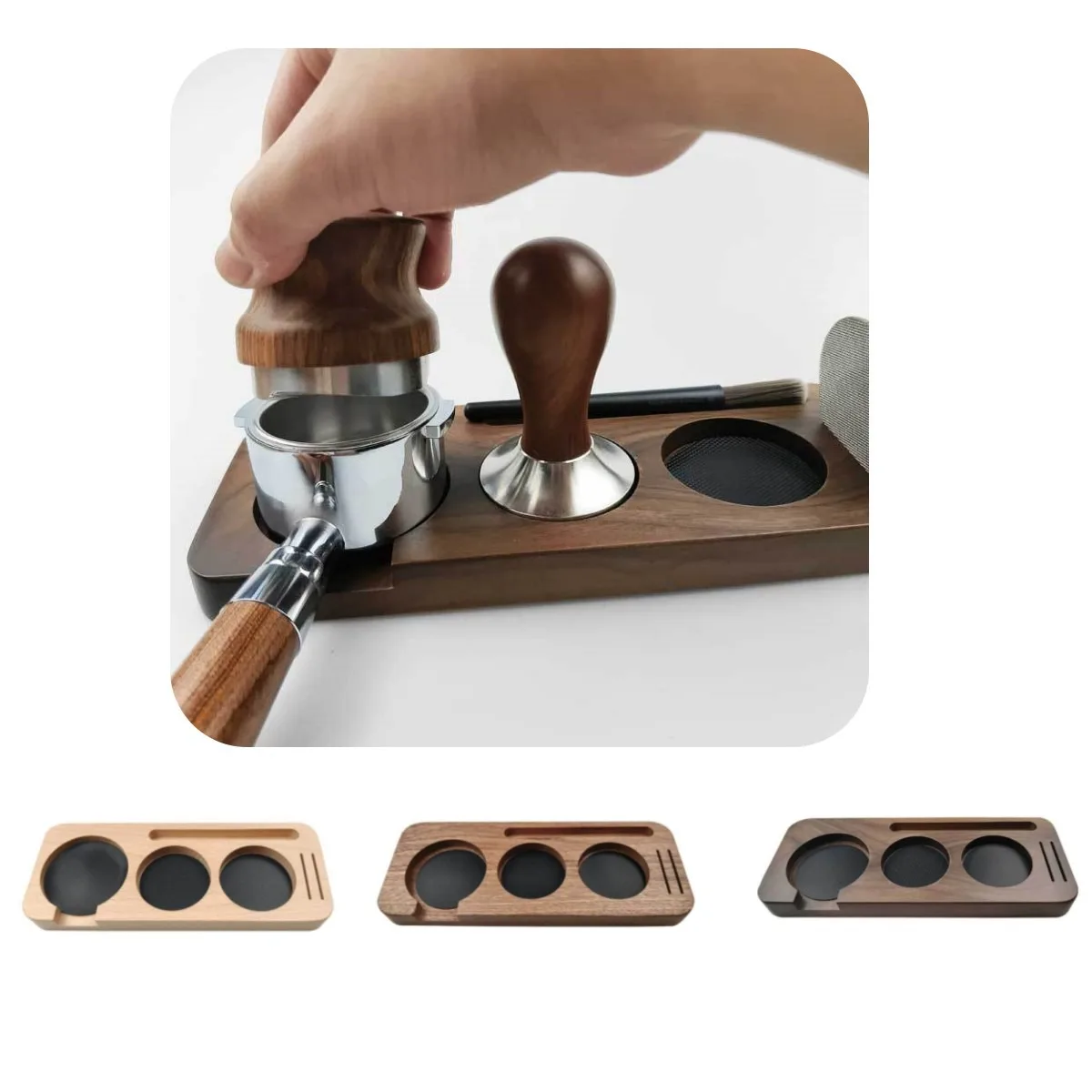 51-58mm-Espresso-machine-accessories-cloth-hammer-powder-pressed-powder ...