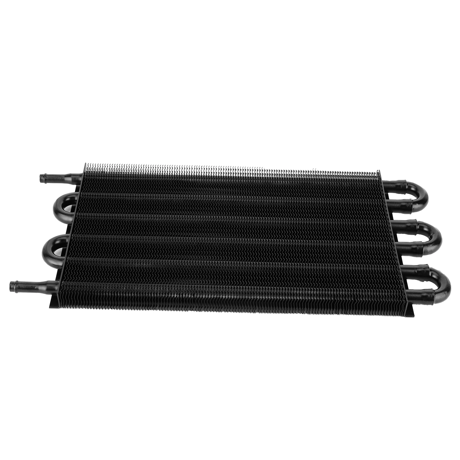 6 Row Transmission Engine Oil Cooler Kit Universal Aluminum Remote ...