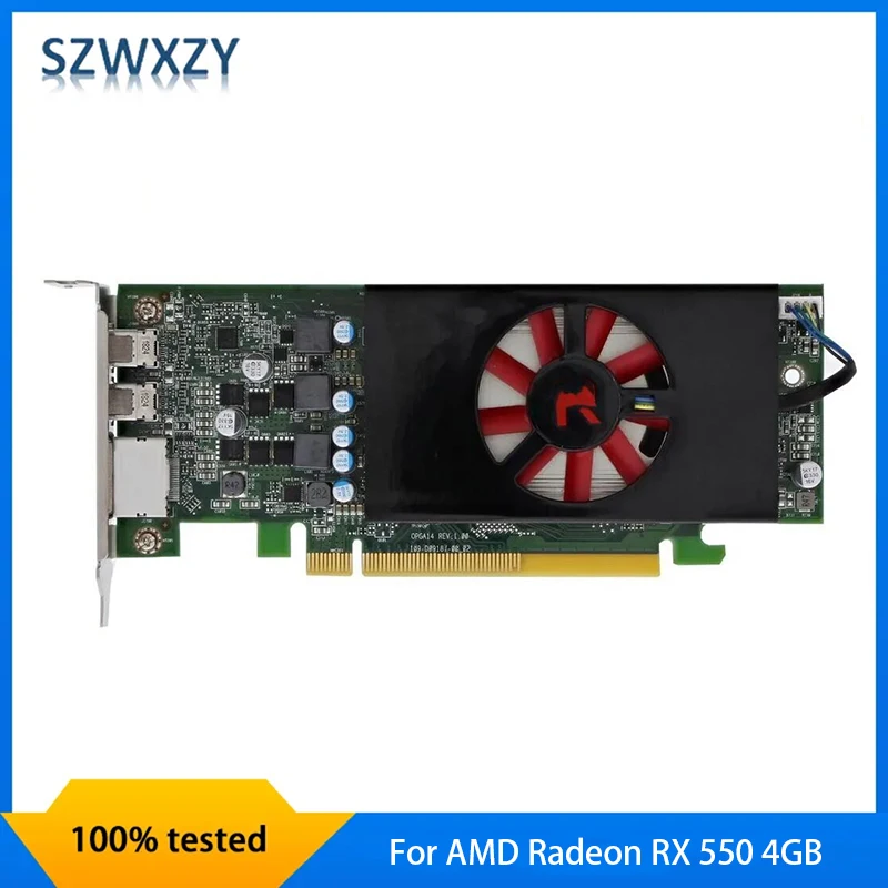 For-AMD-Radeon-RX-550-4GB-GDDR5-Graphics-Card-RX550-4GB-100-Tested-Fast ...
