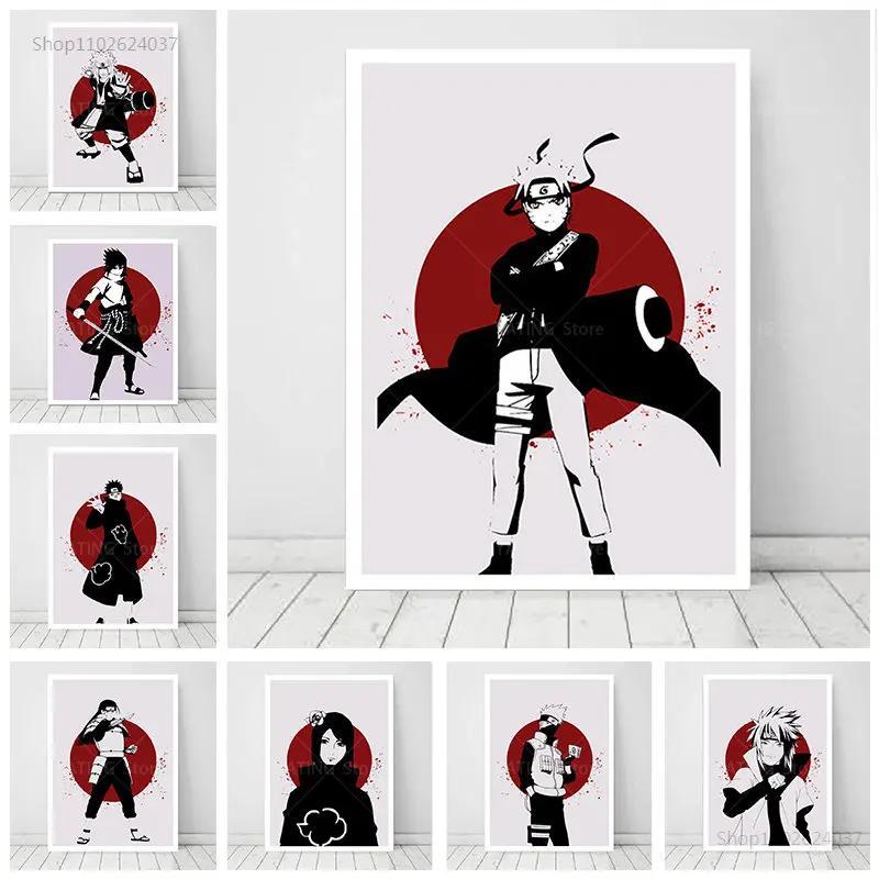 5D DIY Diamond Painting Kit Japanese Anime Naruto Sasuke Diamond ...