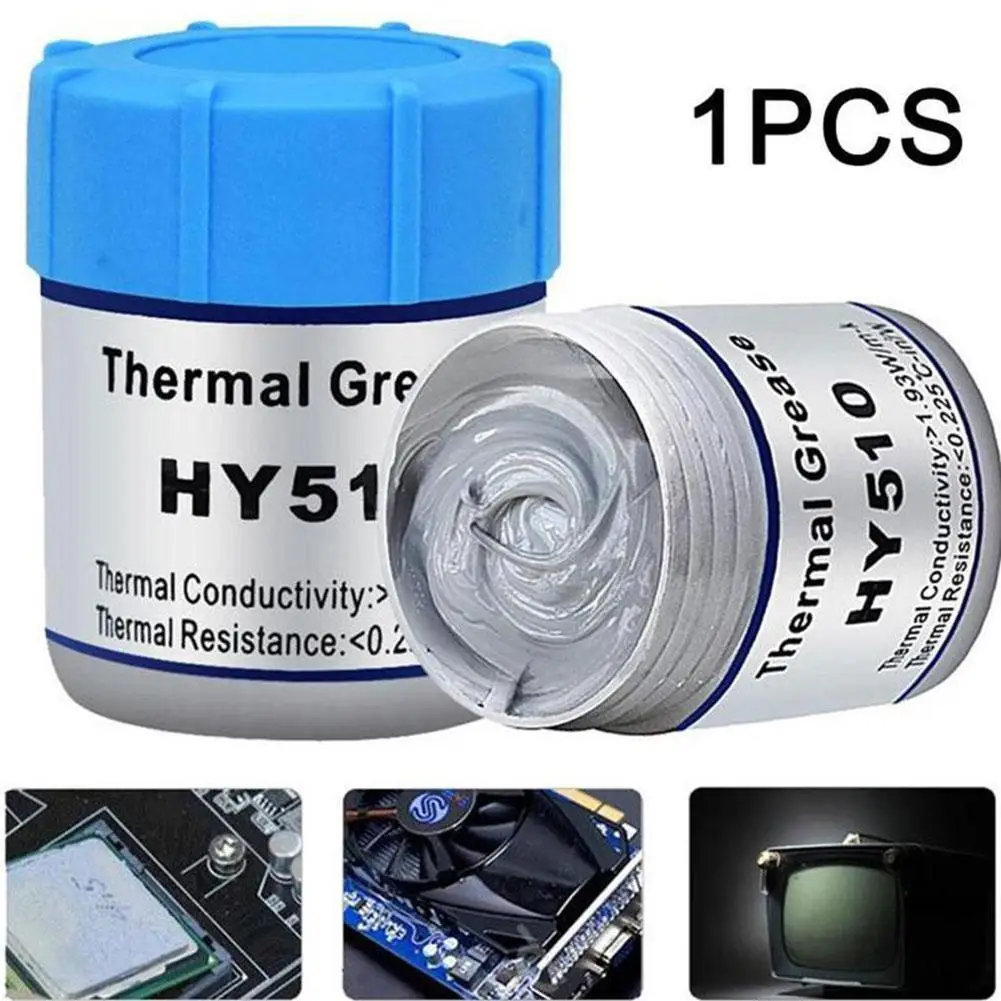 1.93W/m-k 10g Silicone Thermal Paste Heat Transfer Grease Heat Sink CPU ...