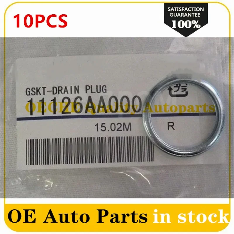 11126-AA000-10PCS-New-High-Quality-Oil-Drain-Plug-Crush-Washer-Gaskets ...