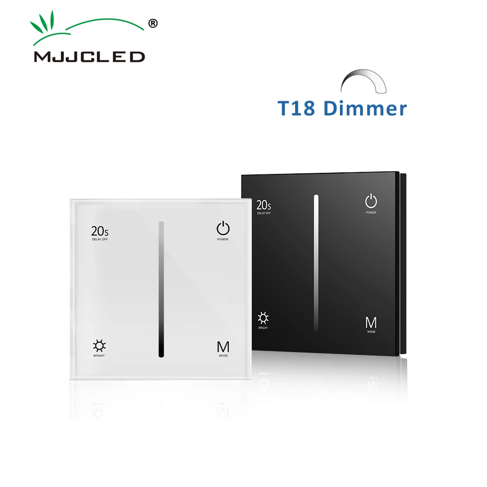 Single-Color-LED-Strip-Dimmer-0-10V-EU-Wall-Mounted-Glass-Panel-1-10V ...