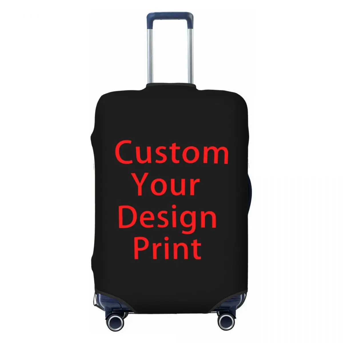 Custom Your Design Travel Luggage Cover Elastic Customized Logo Printed ...