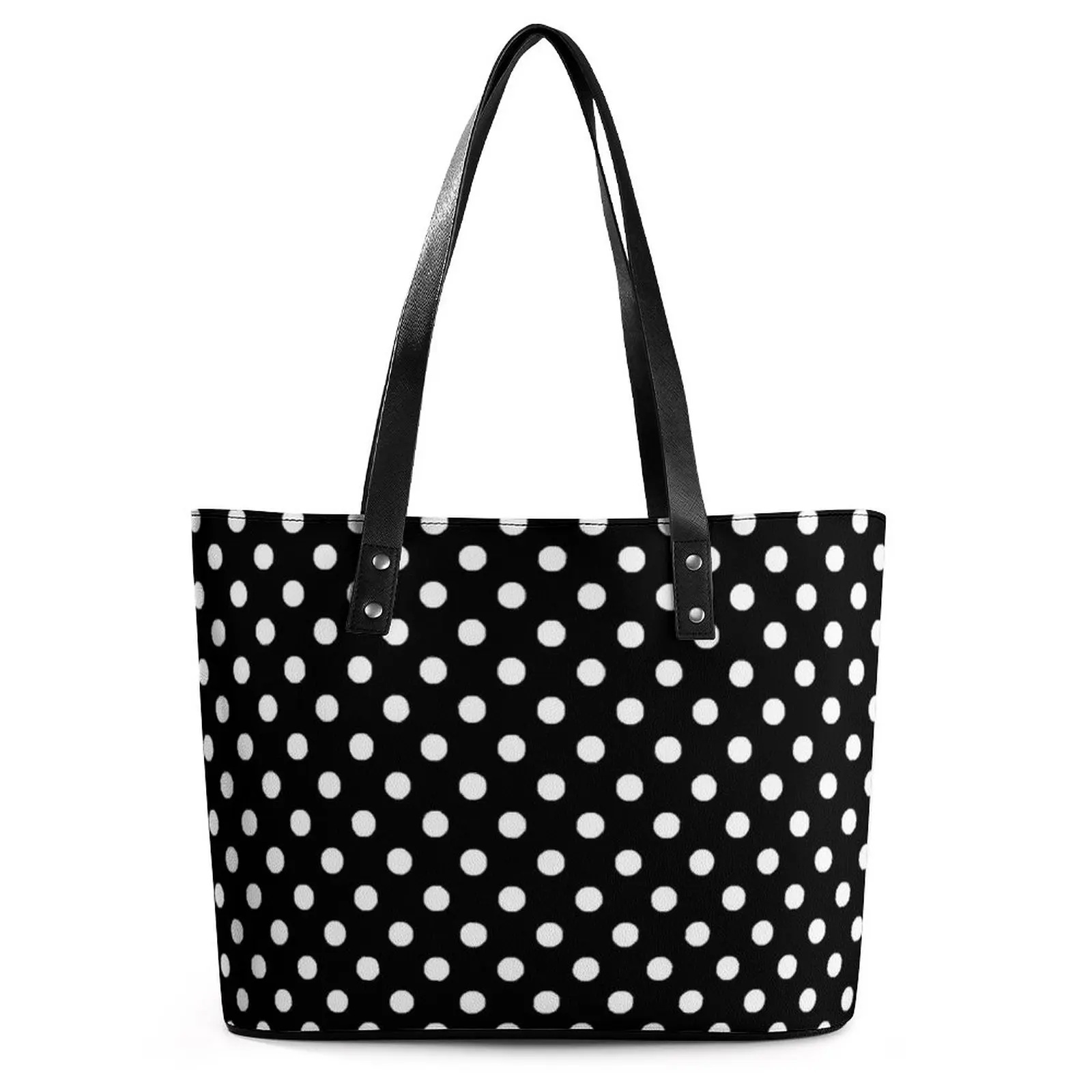 Polka Dot Tote Bag | Shopper Bags | Shoulder Bag | Streetwear ...