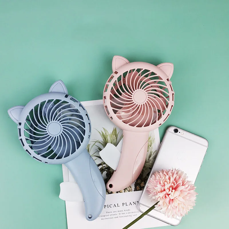 2pcs-Portable-Hand-Held-Fan-Hand-Pressure-Fan-Mini-Fan-Without-Battery ...
