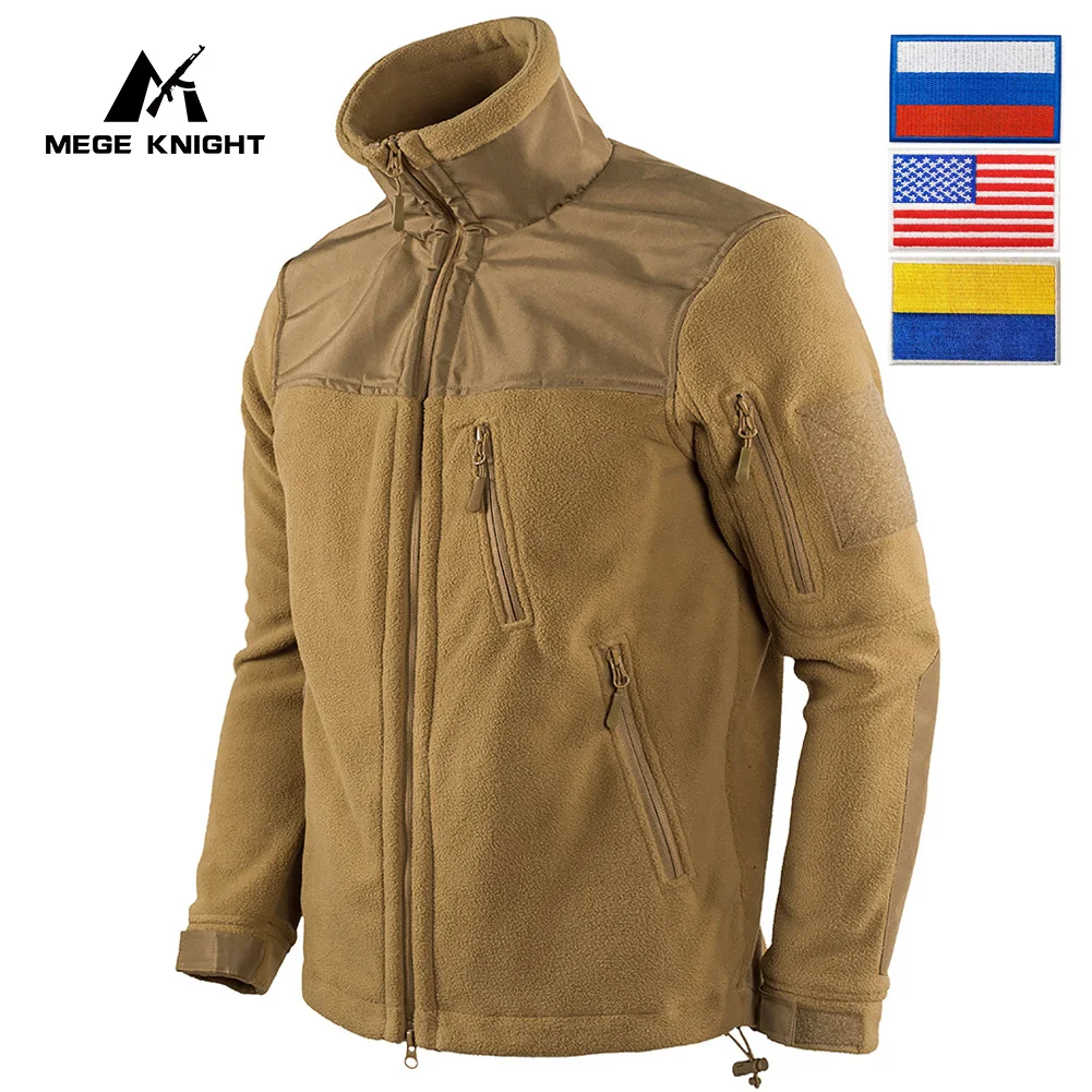 Winter Tactical Fleece Jacket Military Army Jacket Thermal Warm ...