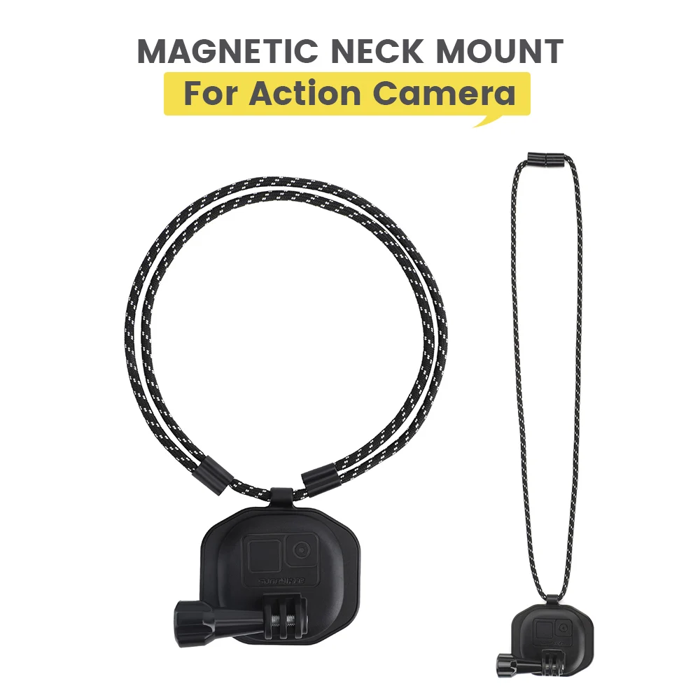 Universal-Magnetic-Neck-Stand-Holder-For-GoPro-Action-Series-Lanyard ...