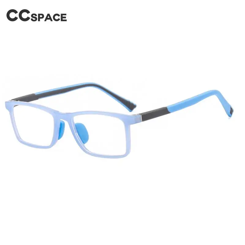 54670 Fashion Glasses Kids Anti Blue Light Blocking Rectangle Optical ...