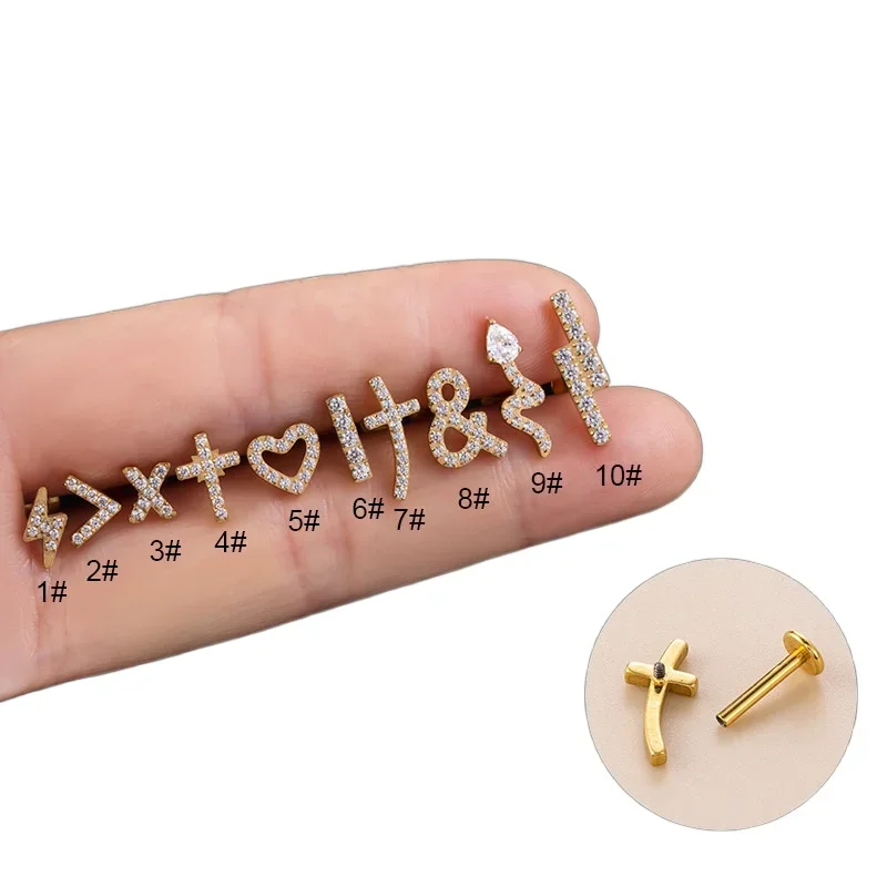 2Pcs-1-2-8mm-Flat-Rod-Piercing-Stud-Earring-for-Women-Earrings-G23 ...