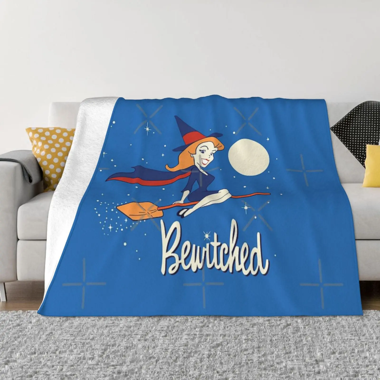 Vintage-Bewitched-Warmer-Uni-For-Bed-Sofa-Bed-For-Kids-Blankets-Double ...