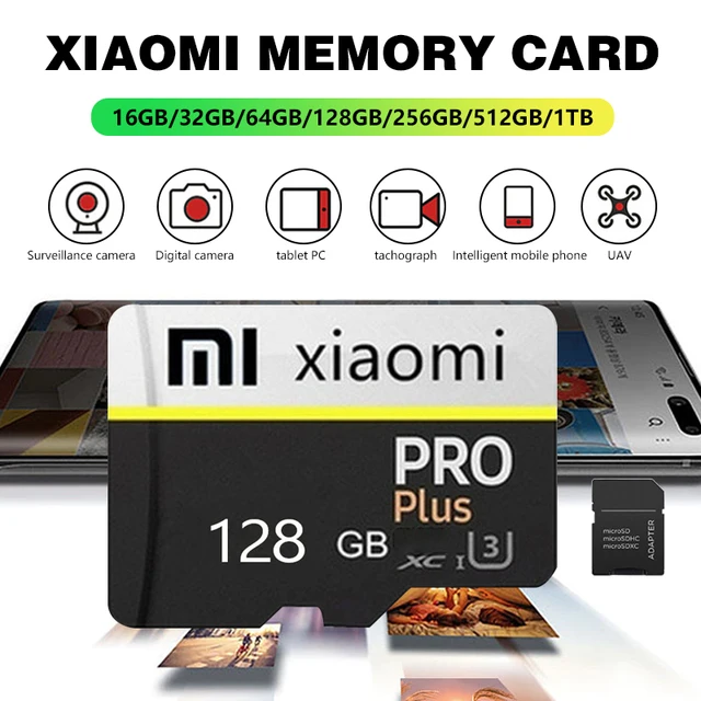 Xiaomi Mini SD Card 128GB 256GB 512GB 1TB Micro Memory Card High Speed ...