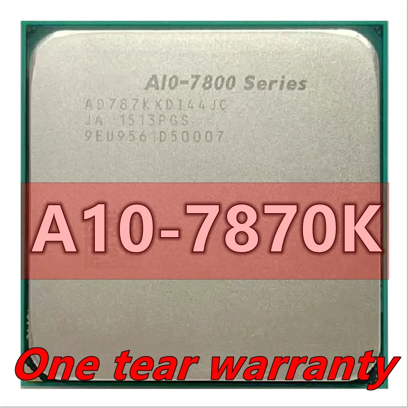 A10 7870K A10 7870 K A10-7870K 3.9 GHz Quad-Core CPU Processor AD787KXDI44JC Socket FM2+