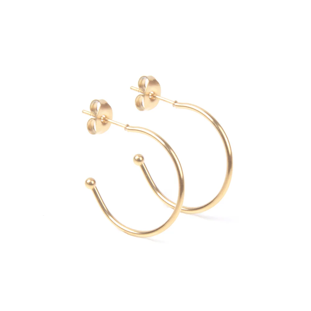 Stainless Steel Ear Wire Earring Hooks Connector - 10pcs Stainless ...