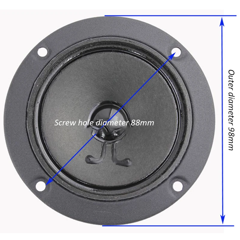 1Pcs-3-Inch-KTV-Hifi-Fever-Tweeter-Audio-Speakers-Driver-4Ohm-Treble ...