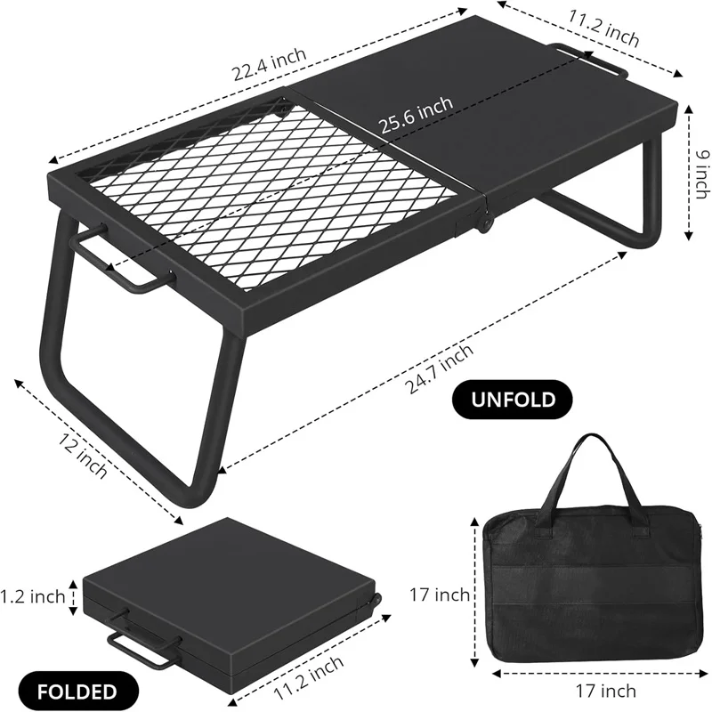 Folding Campfire Grill Rack – Beyond Just Camping