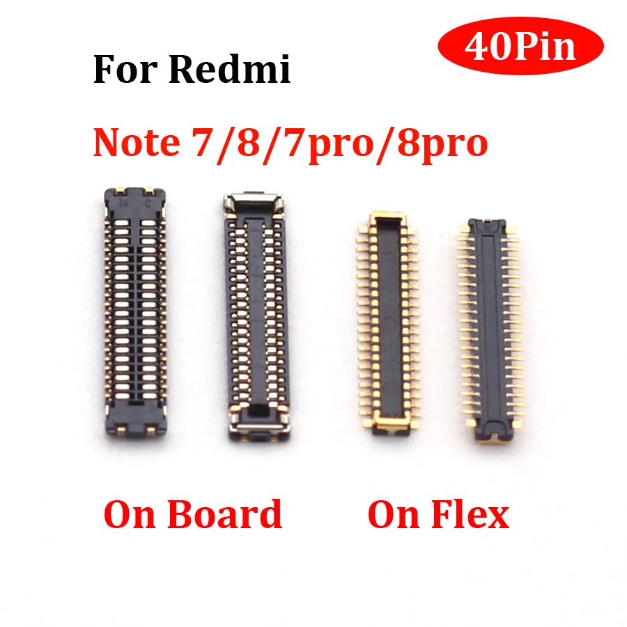 2pcs-LCD-Display-FPC-Connector-On-Board-For-Xiaomi-Redmi-Note8pro-Note ...