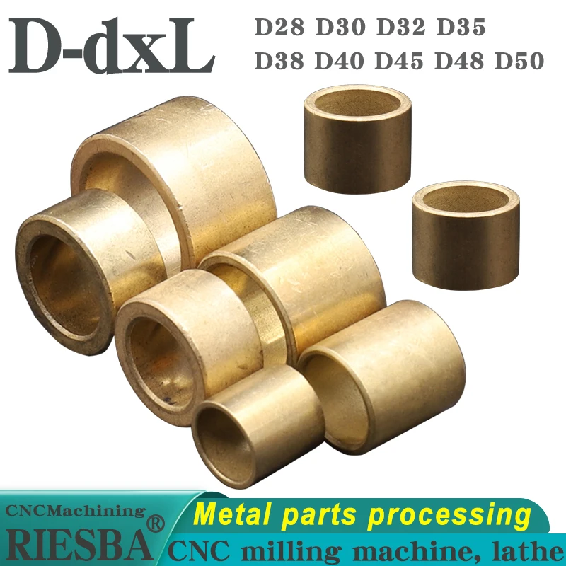 1pcs Copper Base Bushing Inner Diameter 20 22 25 28 30 32 35 38 40 45 ...