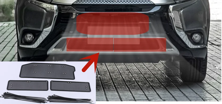 Stainless-Steel-Car-Insect-Screening-Mesh-Front-Grille-Insert-Net ...