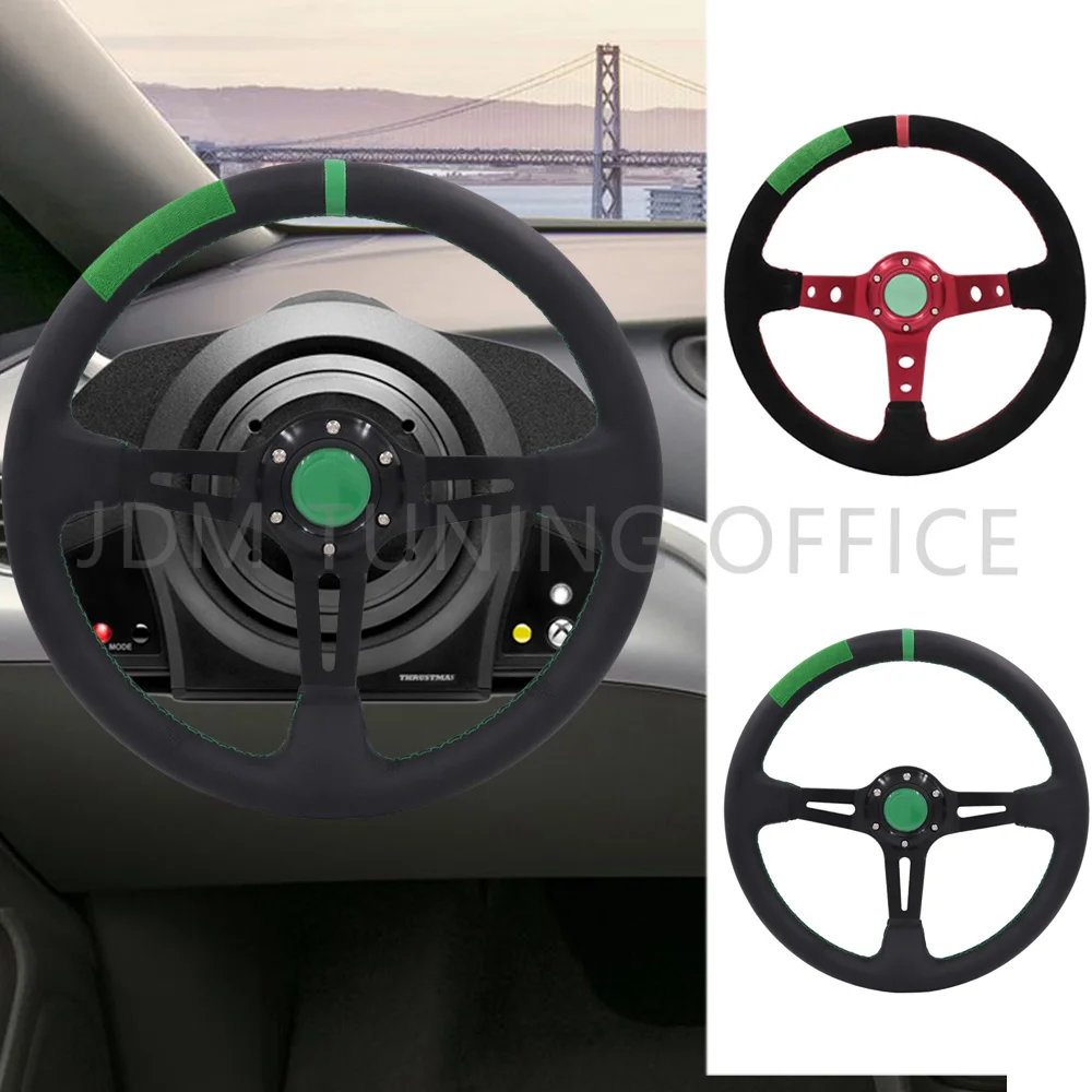Why the TAKATA Velvet Suede Leather Steering Wheel Cover Is the Best ...
