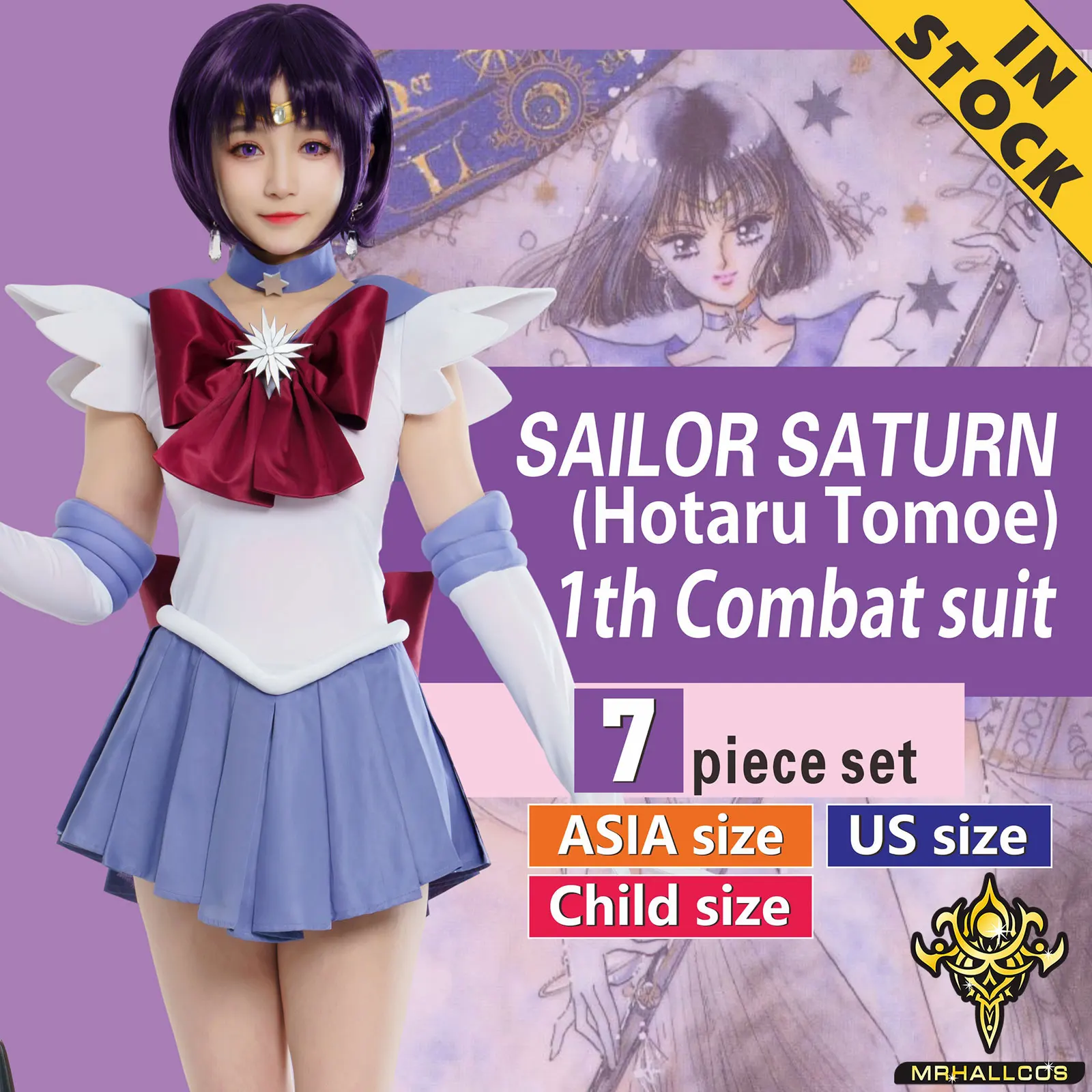 MRHALLCOS-Disfraz-de-Anime-Sailor-Saturn-Hotaru-Tomoe-Moons-traje-de ...