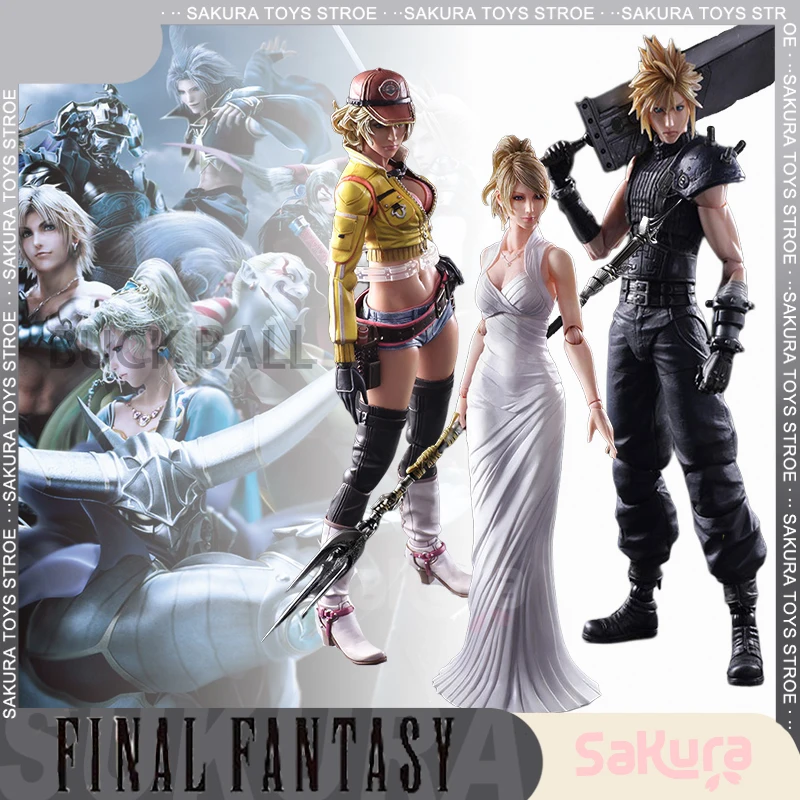 Games-Final-Fantasy-XVI-Anime-Figure-Cloud-Strife-Tifa-Lockhart-Action ...