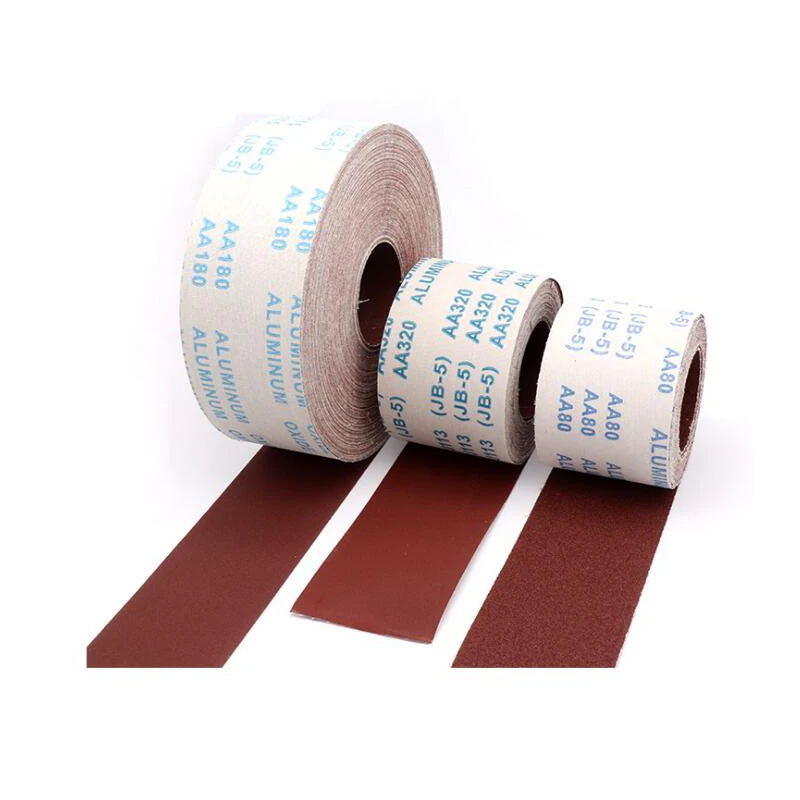 8 meters Length Emery Cloth Roll 80 120 150 180 240 320 400 600 Grit ...