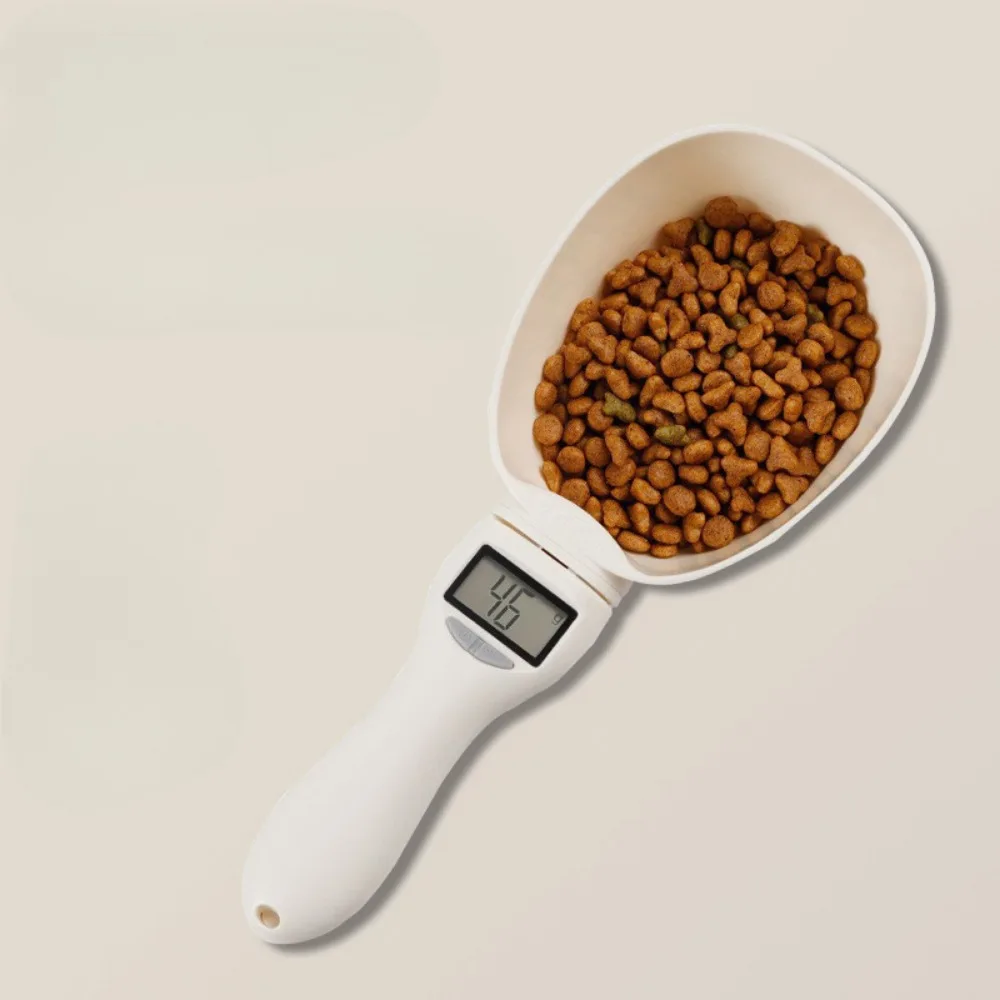 Electronic-Measuring-Tool-Dog-And-Cat-Feeding-Bowl-Spoon-Pet-Food-Scale ...