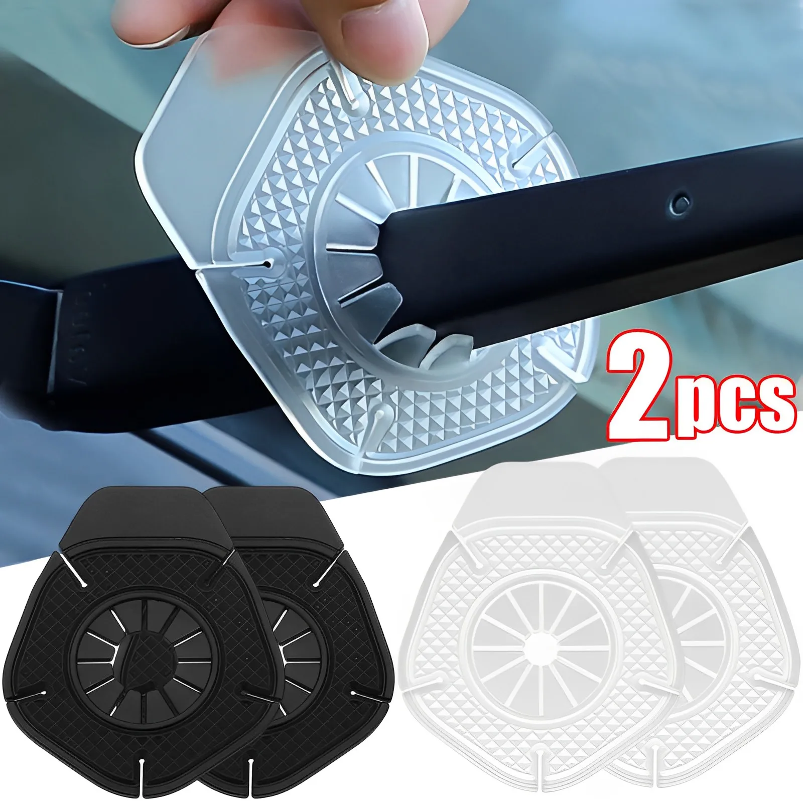 2PCS-Universal-Car-Windshield-Wiper-Dustproof-Cover-Debris-Leaves ...