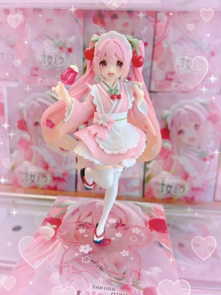 Kawaii-18cm-Taito-Hatsune-Miku-Coreful-Sakura-Wafuu-Kissa-Ver-Maid ...