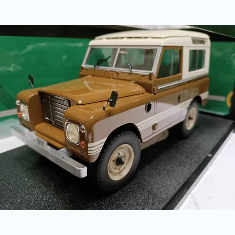 1-18-Scale-Land-Rover-88-SIII-1978-Brown-Car-Model-Vehicle-resin ...