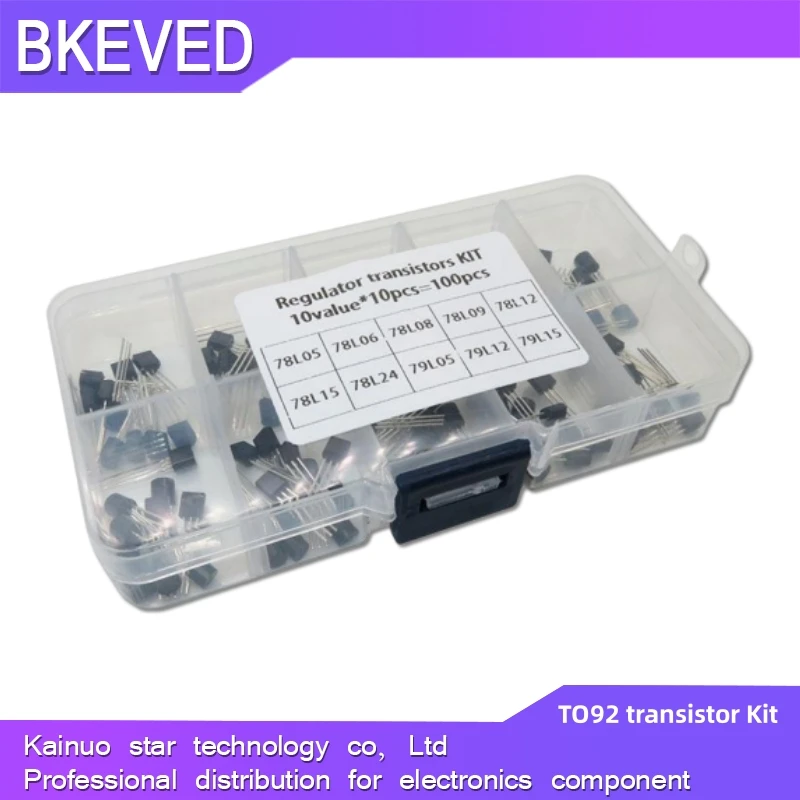 TO-92-transistors-Kit-10value-10PCS-100PCS-78L05-78L06-78L08-78L09 ...