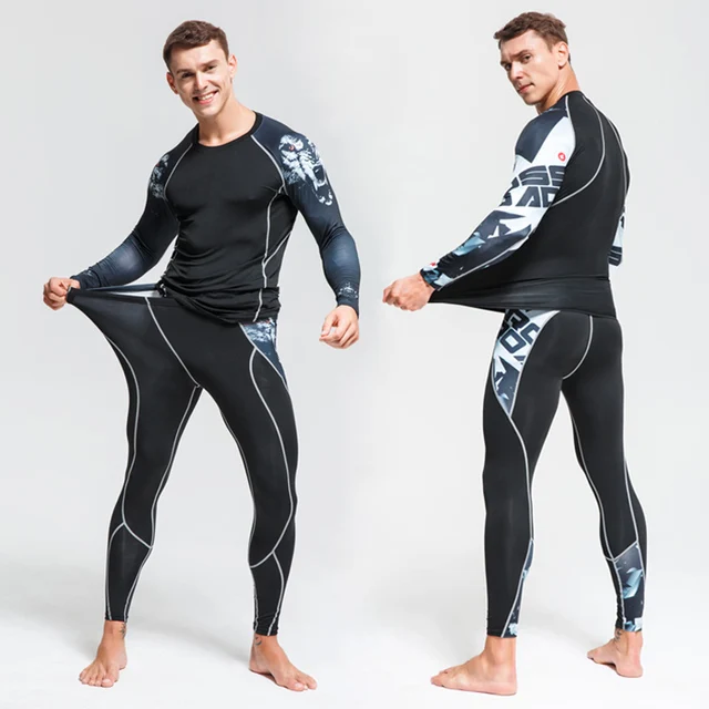Men's Quick-Dry Thermal Underwear Set - Easy Fishing Tackle