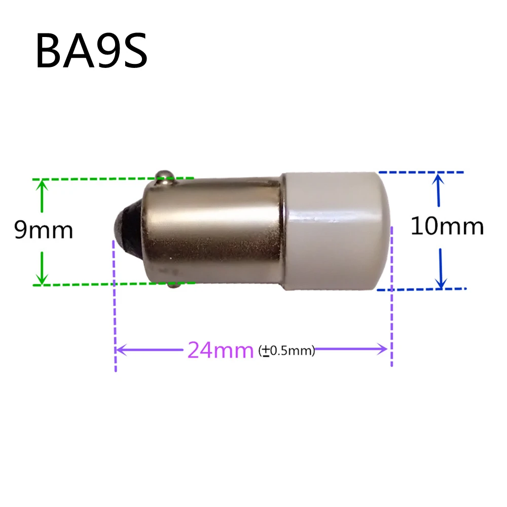 5pcs BA9S indicator bulb Switch electrical bulb BA9S instrument bulb ...