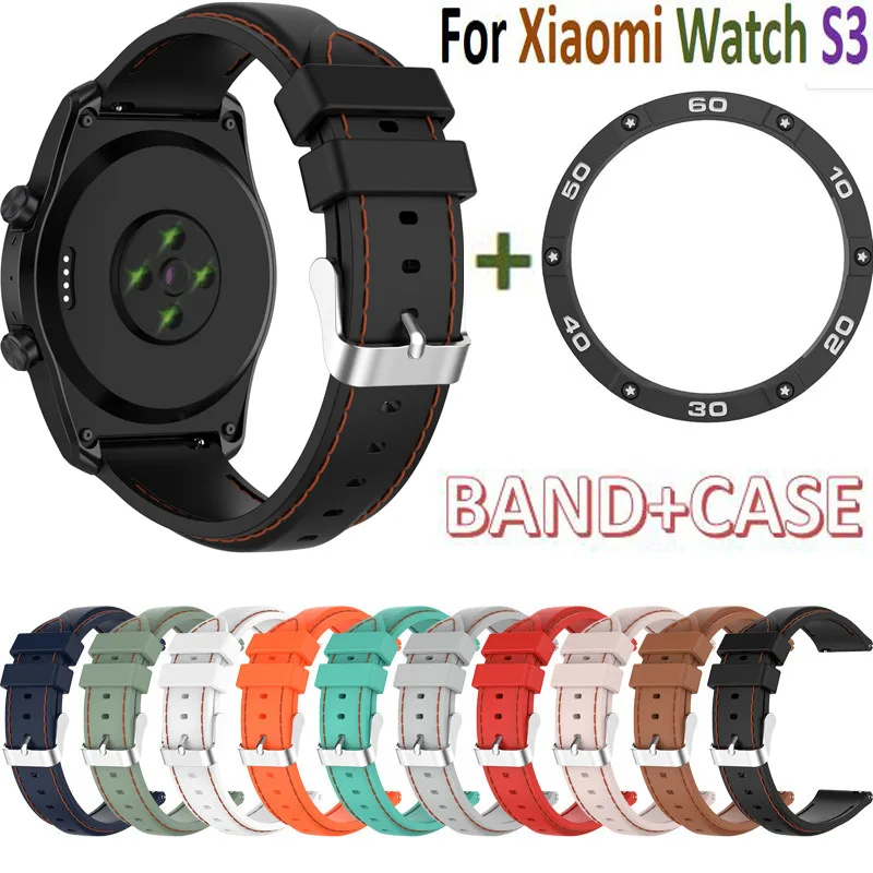 TPU-Cover-Frame-para-Xiaomi-Watch-S3-Strap-Smart-Bracelet-Band-pulseira ...